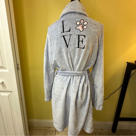 Laura Ashley | Intimates & Sleepwear | Laura Ashley Paw Print Love Bath ...